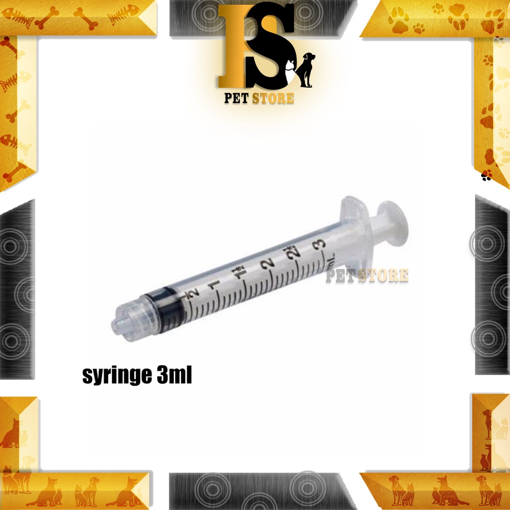 Syringe 3ml without Needle ( 1pc ) Disposable Syringe / Picagari ...