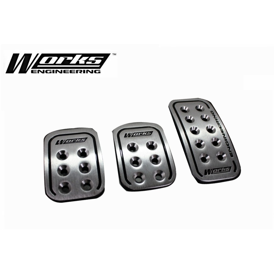 Works Engineering Aluminium Foot Pedal Set - Manual | Shopee Malaysia