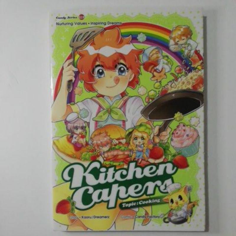 Preloved comic Candy Jam Comic. Kitchen Caphers | Shopee Malaysia