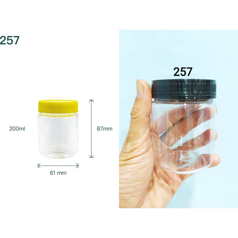 (SAIZ KECIL)Balang Biskut/Kuih Raya TEBAL🇲🇾PET Container/Plastic Jar ...