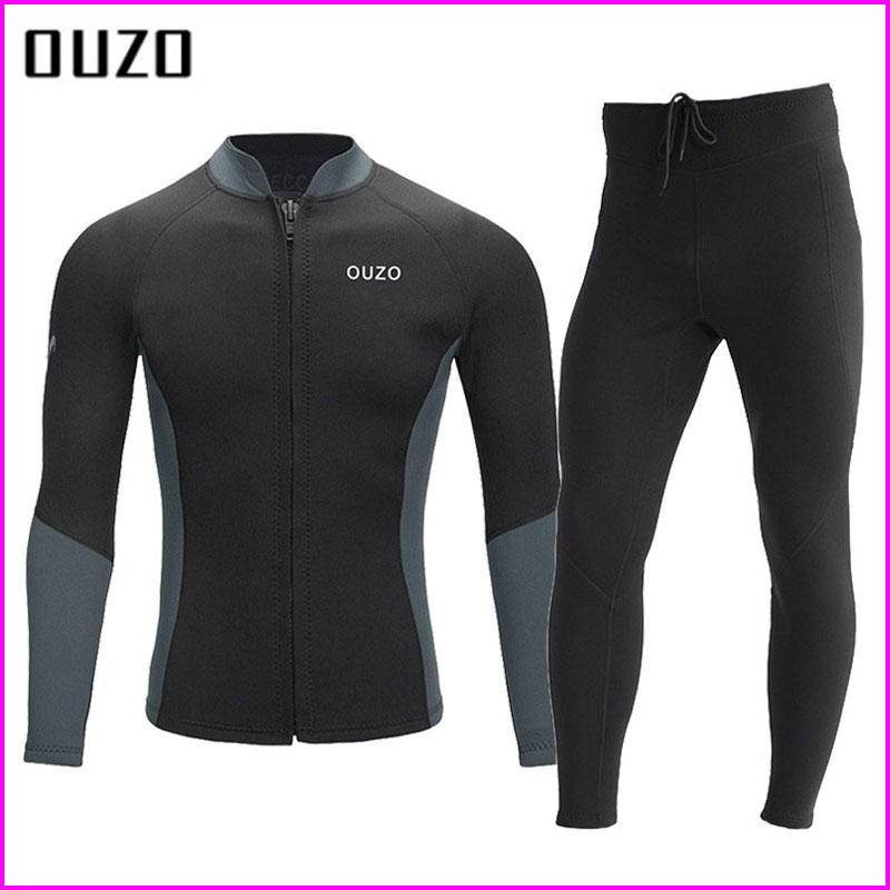 OUZO 1.5mm Neoprene Men's Diving Suit Boys Pants Warm Cold-Proof ...