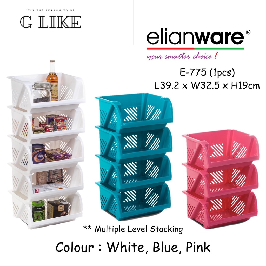 Elianware Multiple Level Stacking Rack / Kitchen Rack / Multi Purpose ...