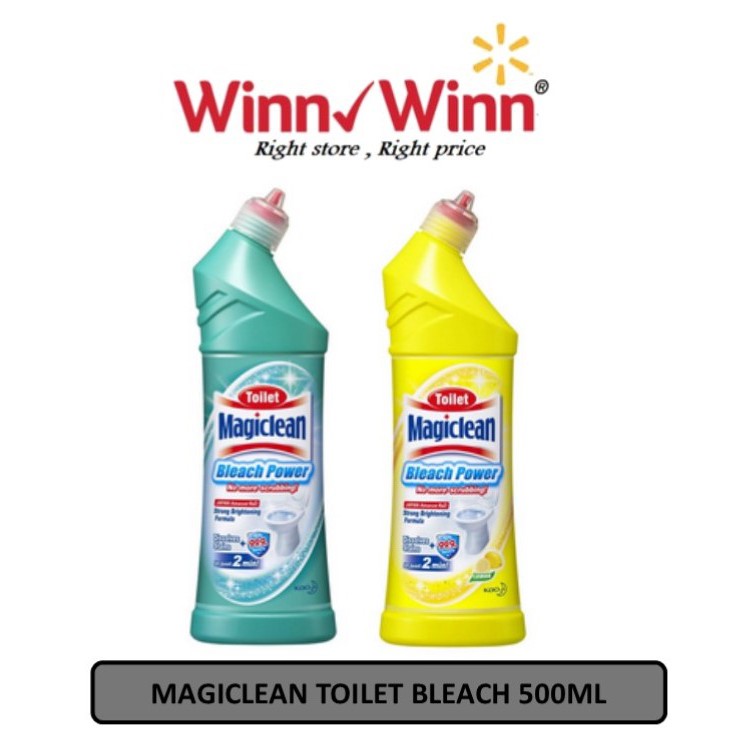 Magiclean Toilet Bleach 500ml (Regular / Lemon) | Shopee Malaysia