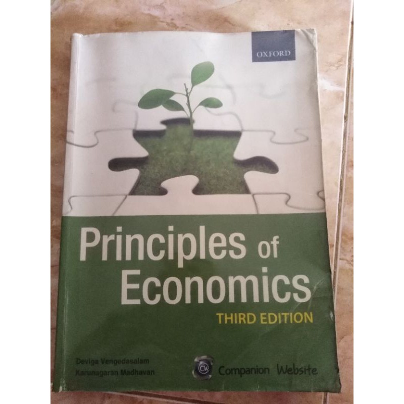 Principle of Economics third edition | Shopee Malaysia