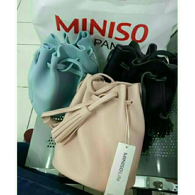 Miniso Bucket bag | Shopee Malaysia