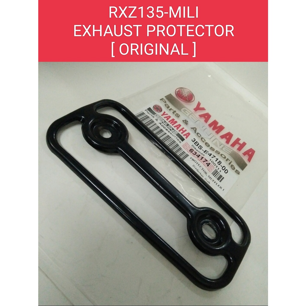 YAMAHA RXZ135 MILI [ ORIGINAL ] EXHAUST PROTECTOR / MUFFLER PROTECTOR ...