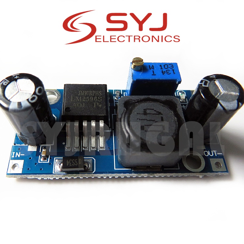 1PCS LM2596s DC-DC step-down power supply module 3A adjustable step-down module LM2596 voltage ...