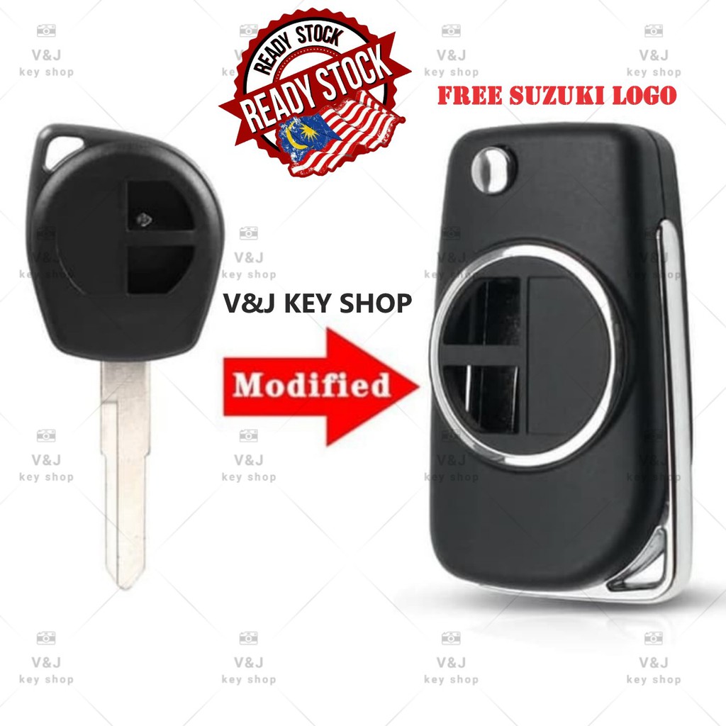 Suzuki Flip Key Replacement Remote Key Casing Case Shell Swift & Grand ...