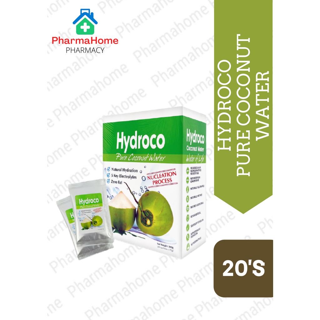 Hydroco Pure Coconut Water (Box) | Shopee Malaysia