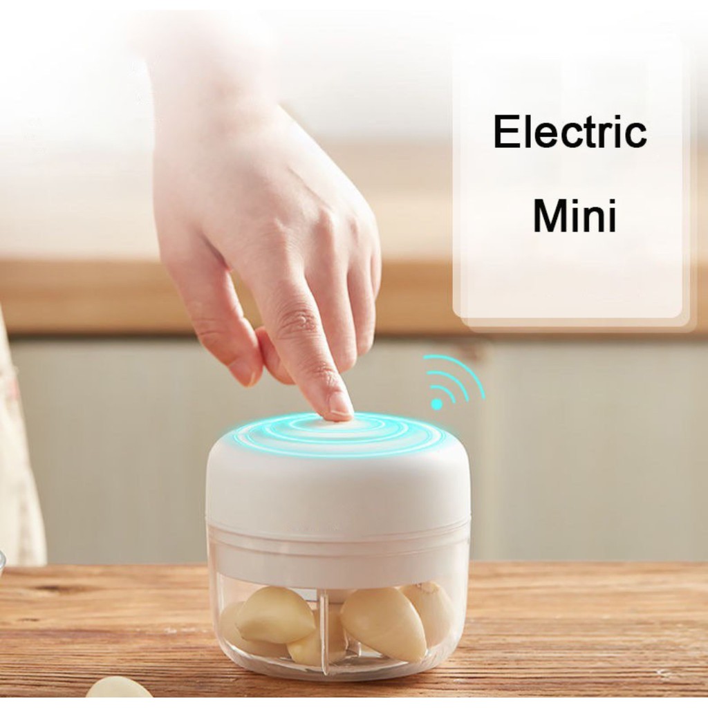 MINI BLENDER ELEKTRIK CORDLESS 250ML Mini Food Processor Grinder ...
