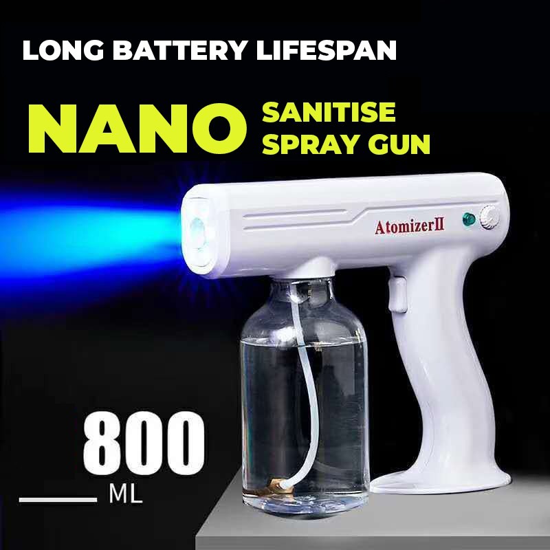 Nano Sanitizer Spray Gun : Nano Spray Gun: Flexible Sanitizing Solution ...