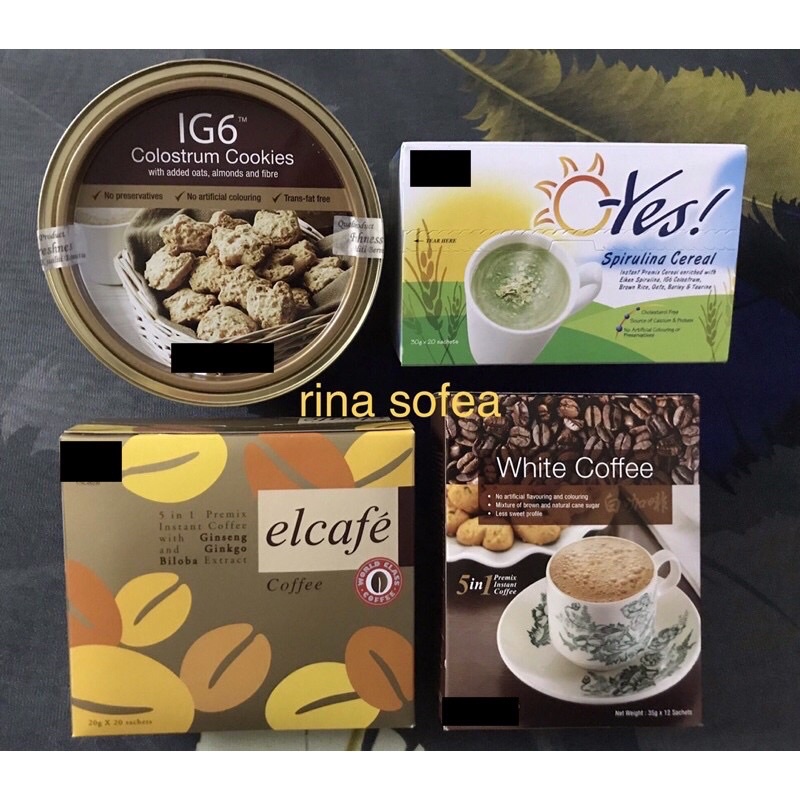 ELKEN WHITE COFFEE/ELCAFE/CEREAL/CHOCOMALT/COKIES | Shopee Malaysia