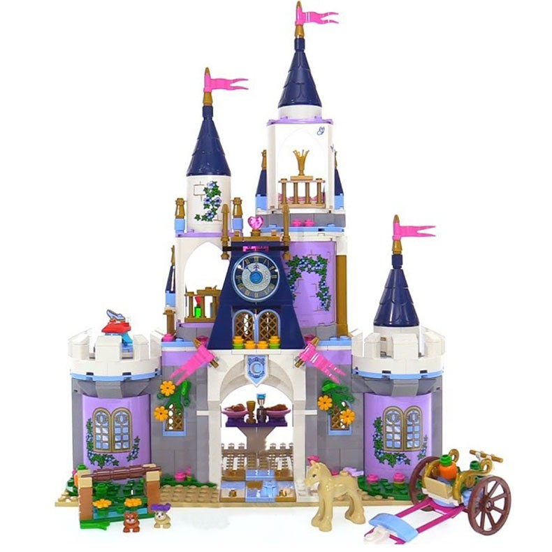 Disney Princess Cinderella Dream Castle Compatible Bricks building and ...