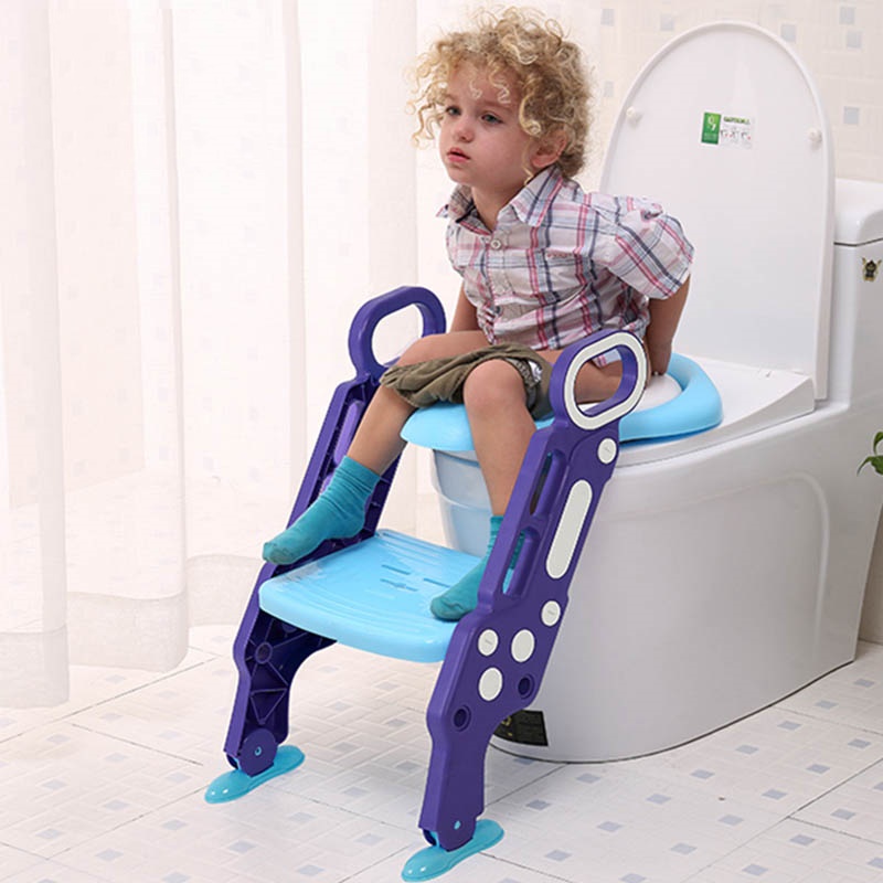 TOILET TRAIN With Ledder Jamban Kanak-kanak Dengan Tangga Baby Potty ...