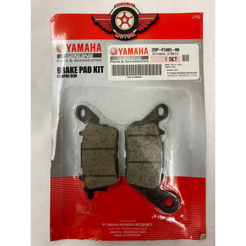 FRONT BRAKE PAD KIT YAMAHA Y15 NVX NMAX DEPAN 100% ORIGINAL HLY ...