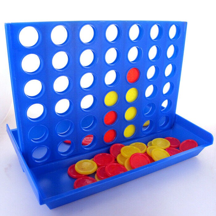 Line Up 4 In a Row 5 Board Classic Connect 4 Game Bingo Portable For ...