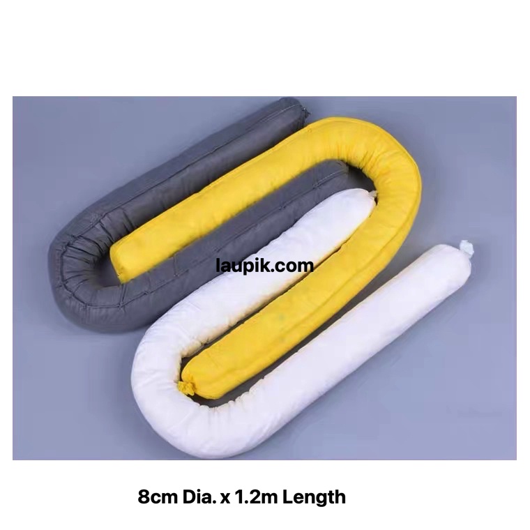 Liquid Chemical Spill Control Absorbent / Sorbent Sock For Oil ...