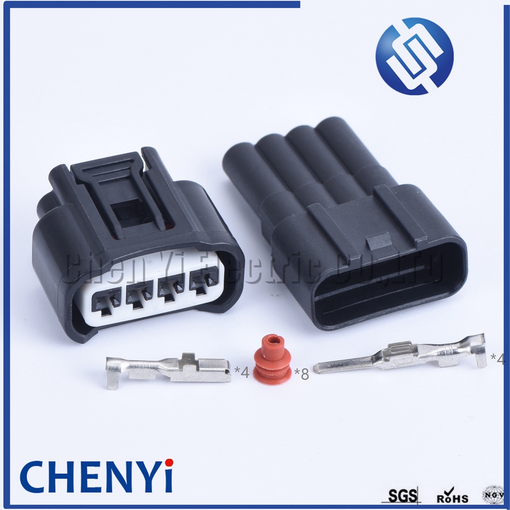 4 Pin Waterproof Ignition Coil Electrical Female Connector Plug 90980-11885 For Camry Corolla ...