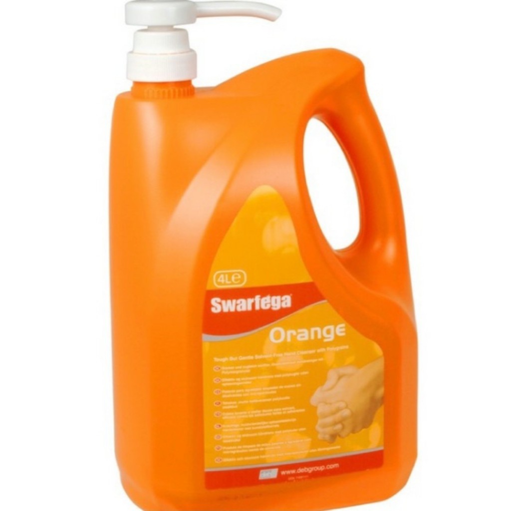 Deb Swarfega Orange - Solvent-free Heavy Duty Hand Cleaning Hand Wash ...