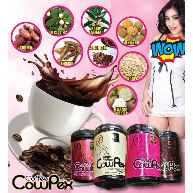 JAMU MODERN COFFEE COWPEX PERISA COKLAT (CLEAR STOCK ORIGINAL) | Shopee ...