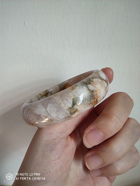 Good high quality cherry sakura agate bangle Shopee Malaysia