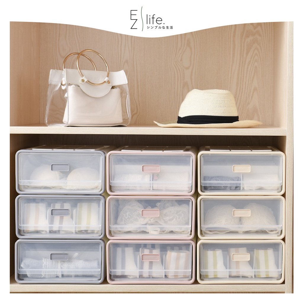 Laci Baju 30%off Clearance EzLife 15 Grids Stackable Drawer Chest Bra ...