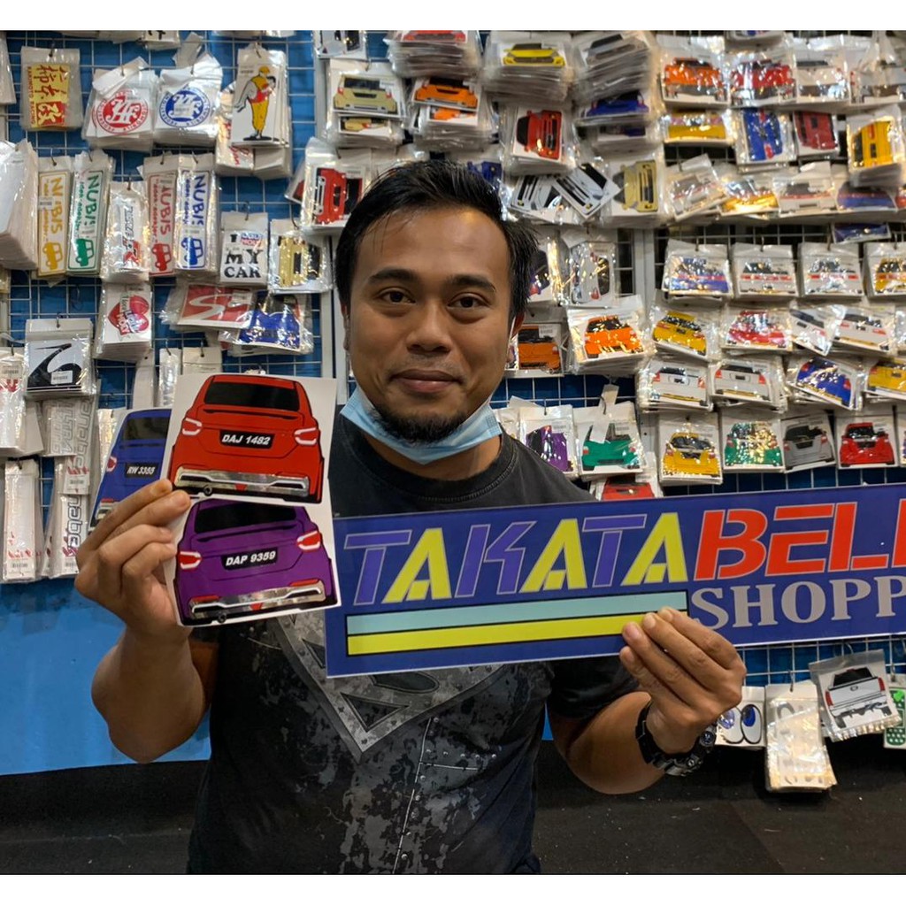 Sticker bontot persona new/sticker persona/sticker belakang persona ...