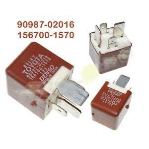 90987-02016/ 156700-1570 TOYOTA 4PIN (BROWN) RELAY ORIGINAL DENSO ...