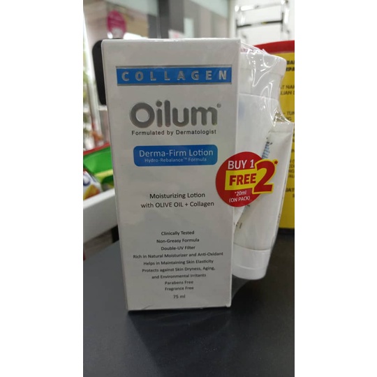COLLAGEN Oilum Moisturizing Lotion with Olive Oil and Collagen 75ml ...