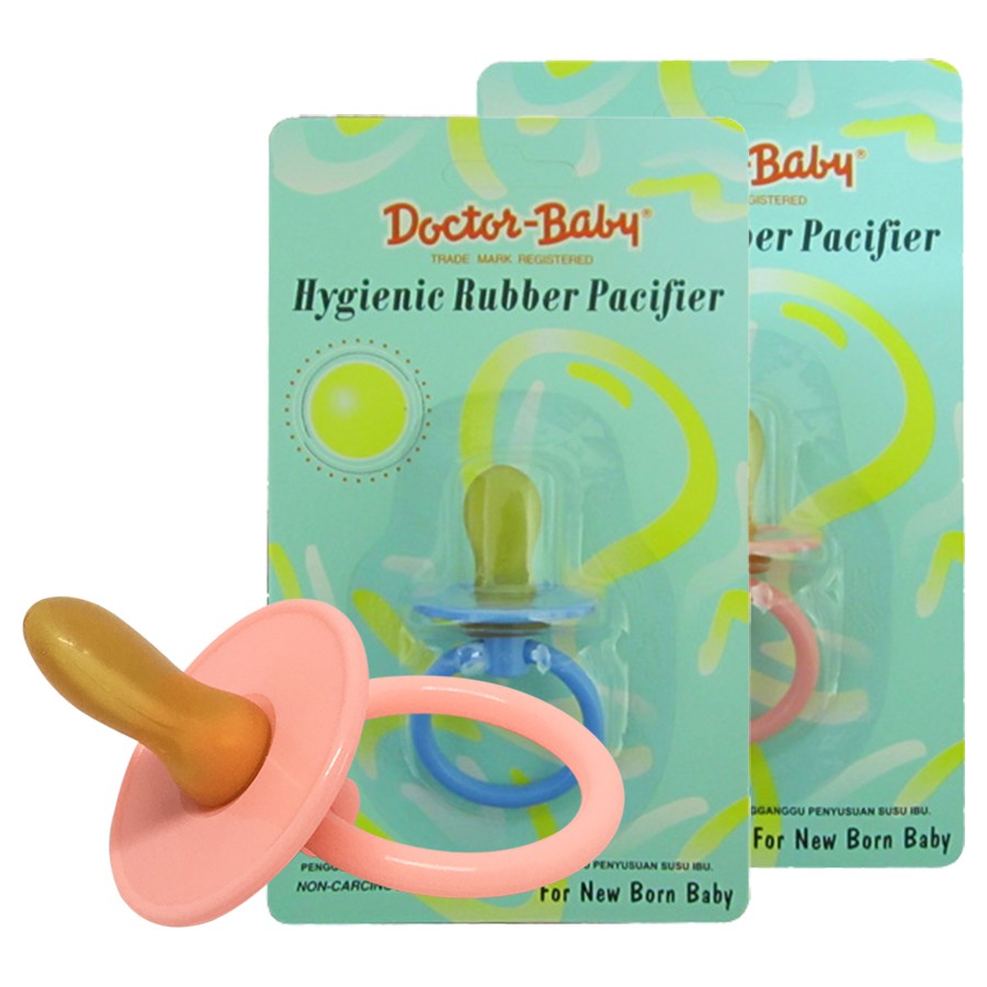 Doctor Baby Rubber Pacifier (New Born) - 701-R (2pcs) | Shopee Malaysia