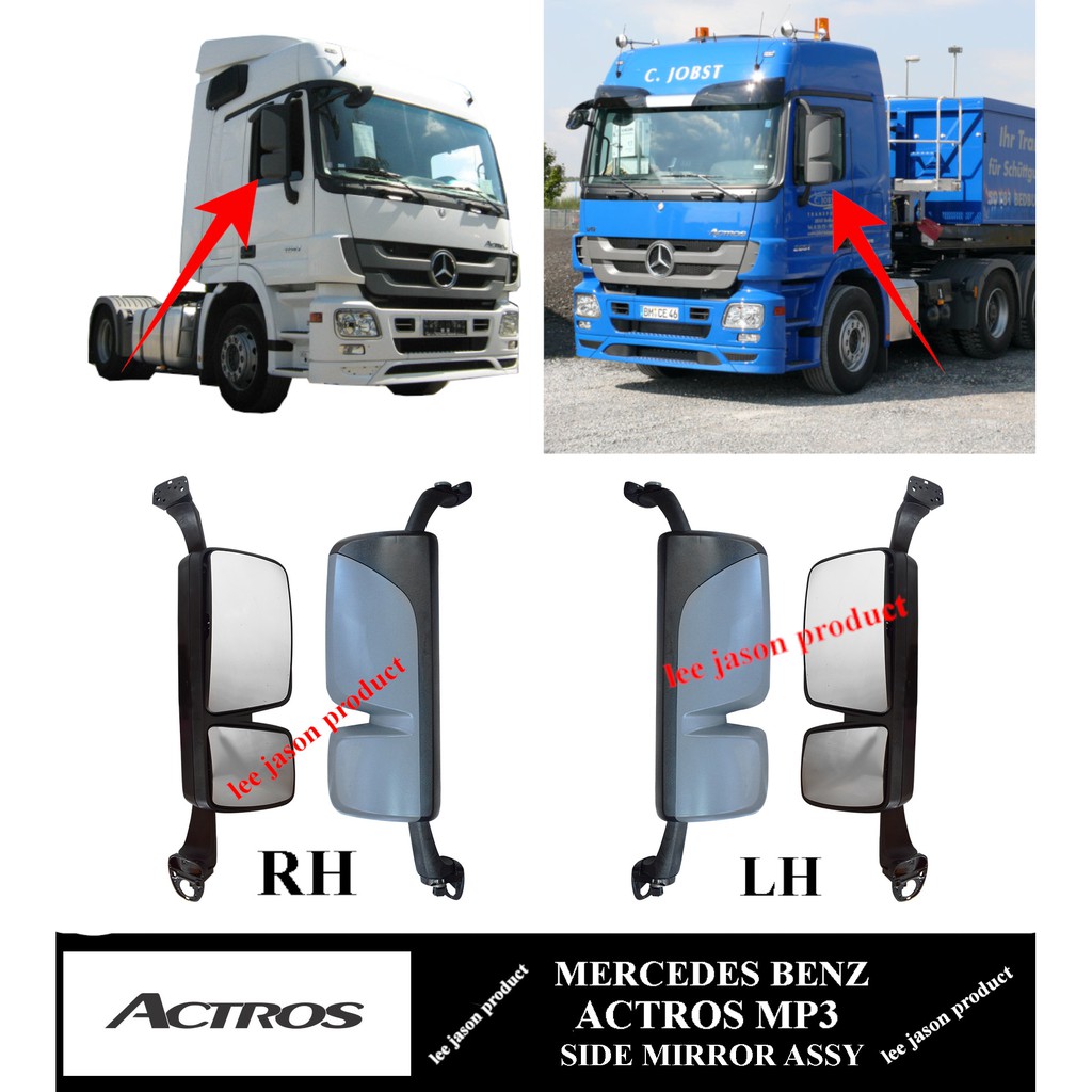 J01S11 MERCEDES BENZ ACTROS MP3 SIDE MIRROR ASSY | Shopee Malaysia