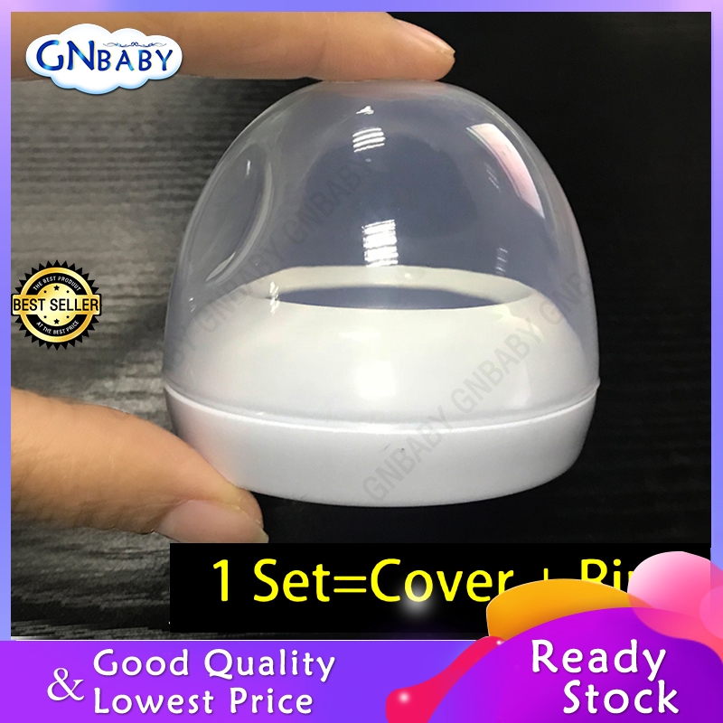 White Philips AVENT Natural Bottle Cap Natural Smooth Bottle Cover Dust ...