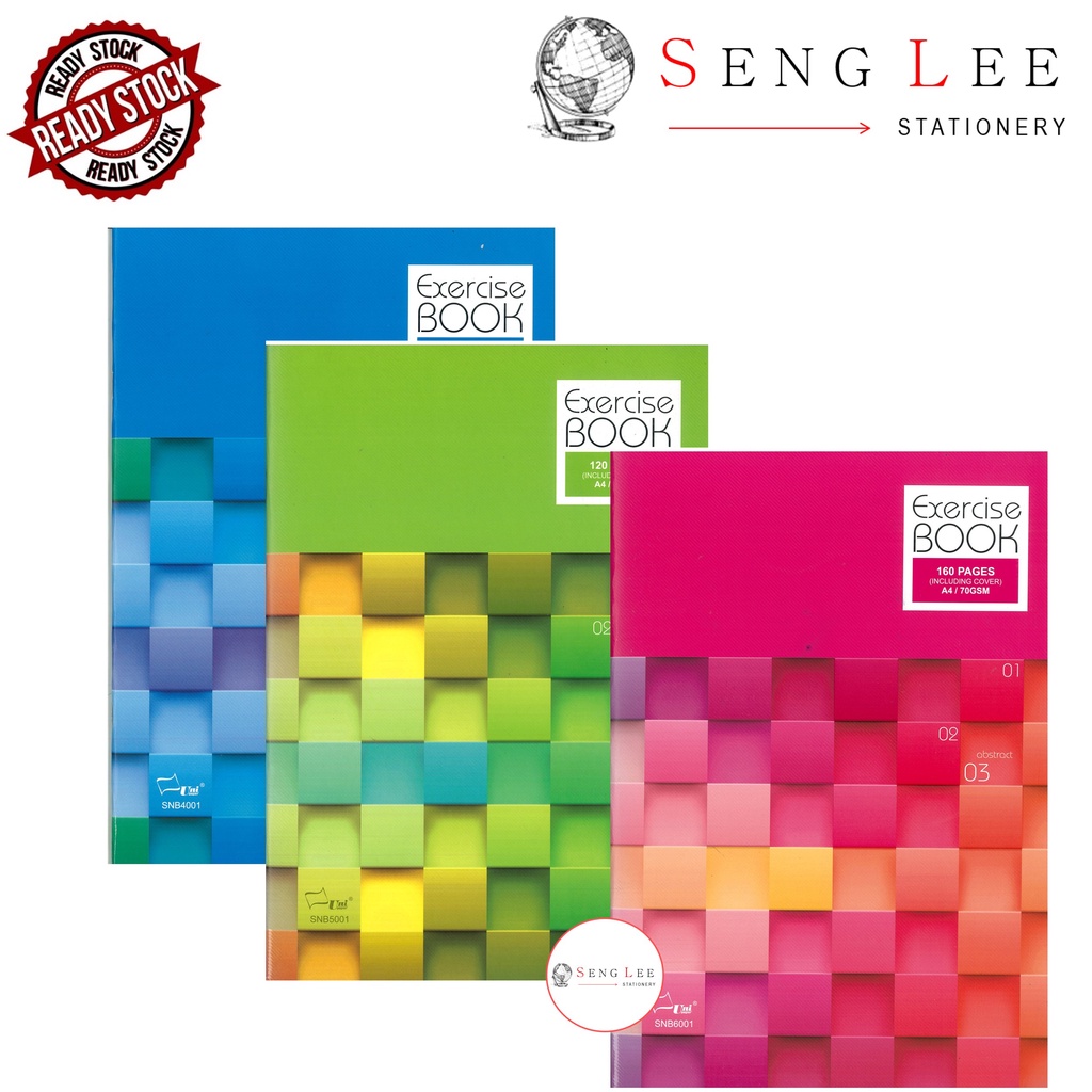 Uni A4 Exercise Book / Single Line Note Book | Shopee Malaysia