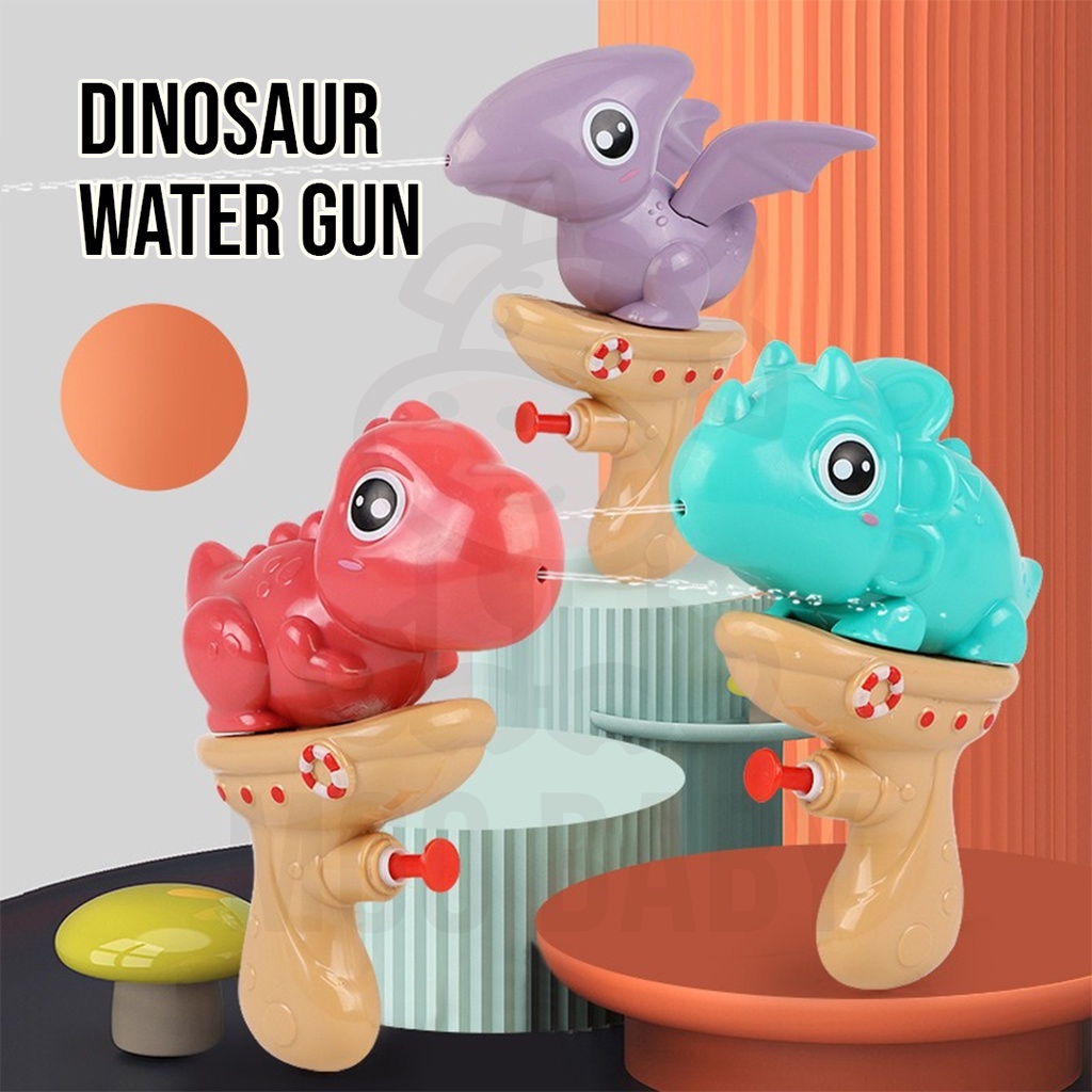Moo Baby Mini Dinosaur Baby Bath Tub Water Gun Kids Dinosaurs Toys Pool ...