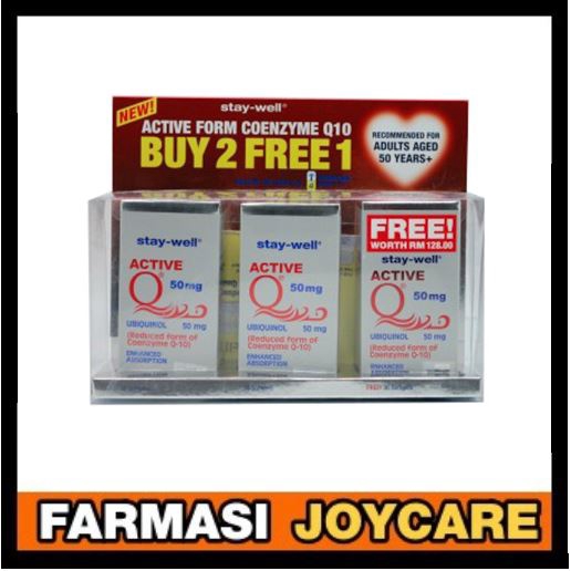 [FREE 30's] Stay-well Active Q 50mg 30's x 2 | Shopee Malaysia