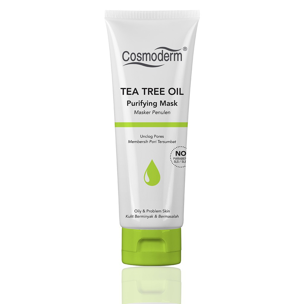 COSMODERM TEA TREE OIL PURIFYING MASK 100ML (EXP: ) | Shopee Malaysia