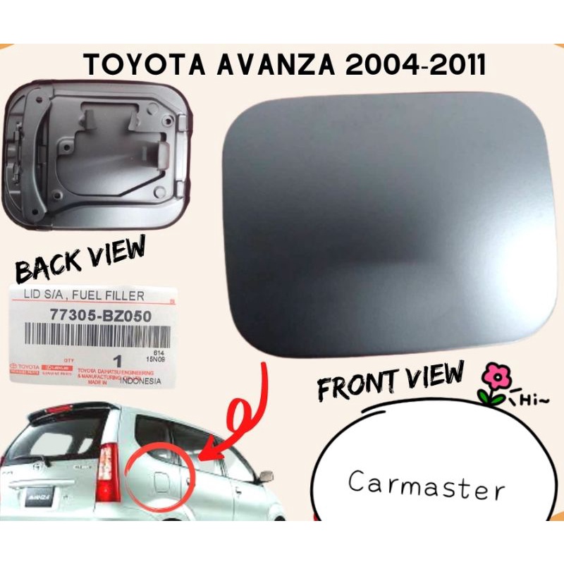 ORIGINAL TOYOTA AVANZA 2004-2012 F601 F602 ORIGINAL FUEL LID COVER ...