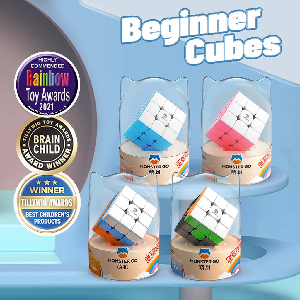 Monster Go 3x3 Cloud Trainer Cube MG Cube Regular Puzzle Education Toy ...