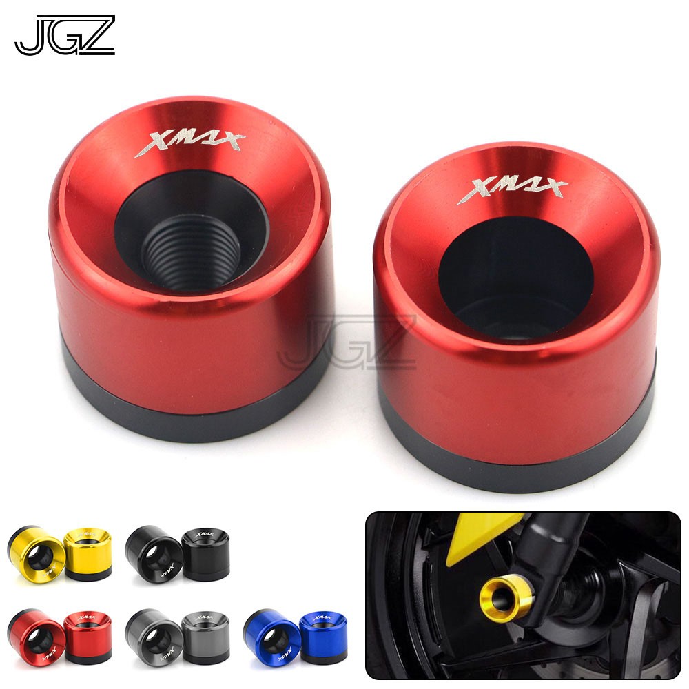 CNC Motorcycle Front Fork Wheel Frame Sliders for YAMAHA XMAX 250 300 ...