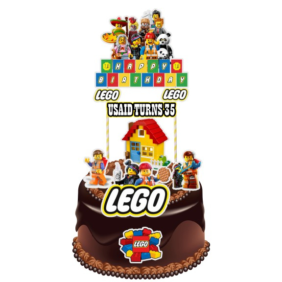 LEGO Cake Topper set | Shopee Malaysia