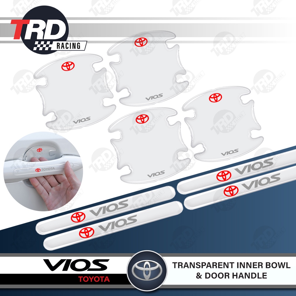 [𝗗𝗢𝗢𝗥 𝗛𝗔𝗡𝗗𝗟𝗘 𝗣𝗥𝗢𝗧𝗘𝗖𝗧𝗢𝗥] Toyota VIOS Car Anti Scratch Sticker ...