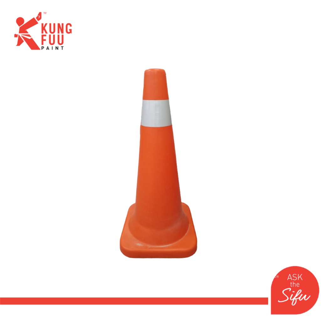 Safety Cone 30" / Road Cone / Kone Keselamatan Jalan Raya | Shopee Malaysia