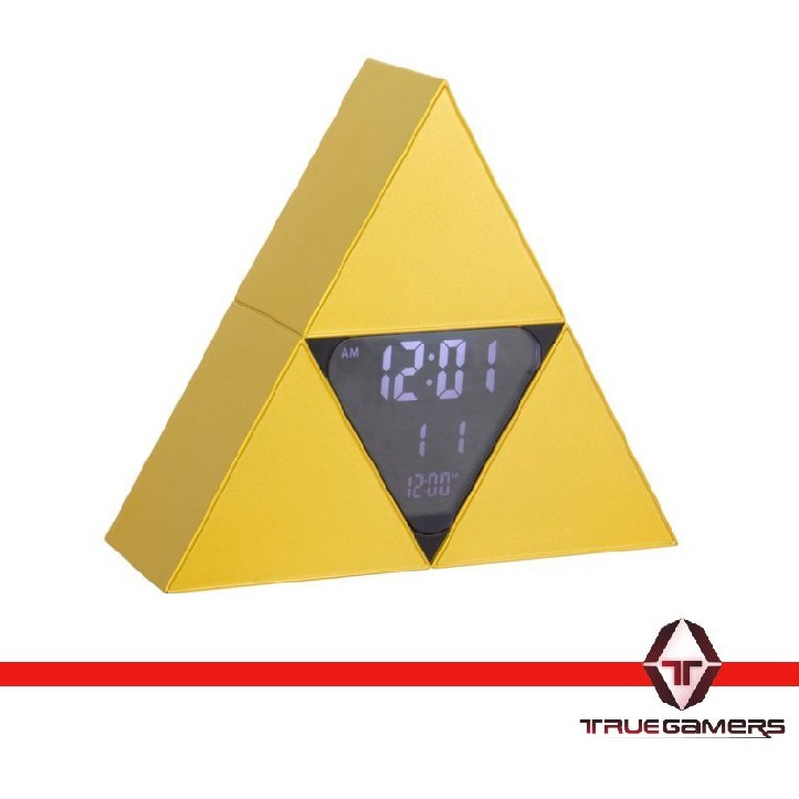 NINTENDO OFFICIAL THE LEGEND OF ZELDA TRI FORCE ALARM CLOCK | Shopee ...