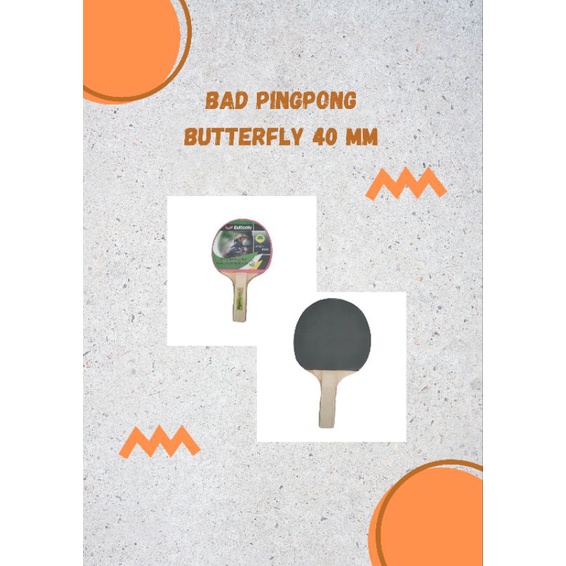 40 mm butterfly ping pong bed | Shopee Malaysia