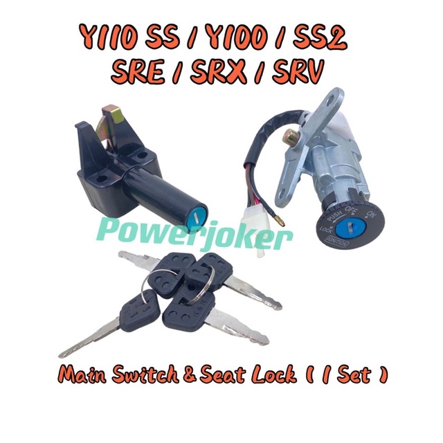 Y100/Y110 SS/SS2/SS TWO/YAMAHA SPORT 100/SS 2 (1 Set) Main Switch Set ...