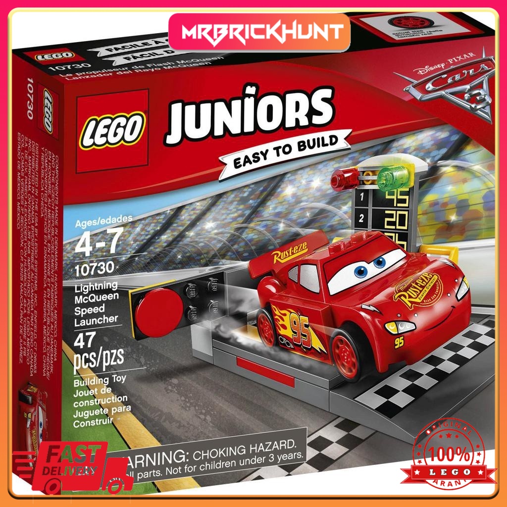 [MrBrickHunt] Lego Juniors 10730 Lightning McQueen Speed Launcher ...
