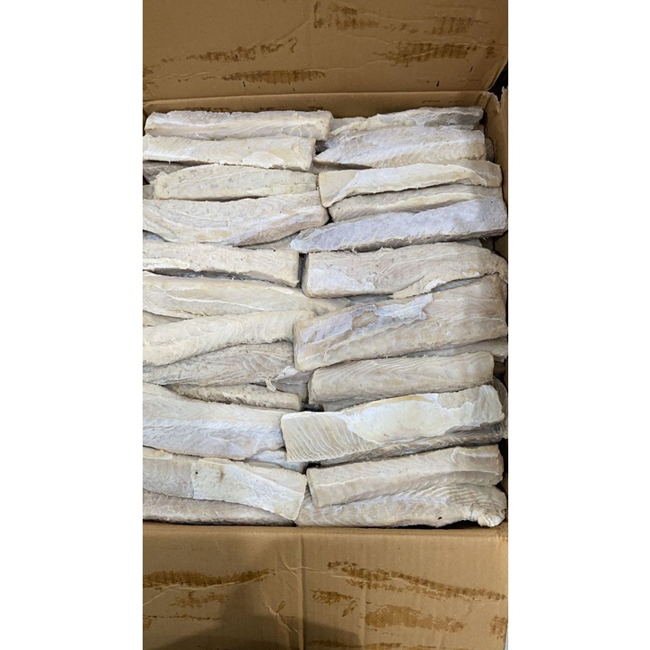 Borong Isi Ikan Masin Yu Kering Tebal 500g/pack 干鲨鱼肉 Salted Shark Meat ...