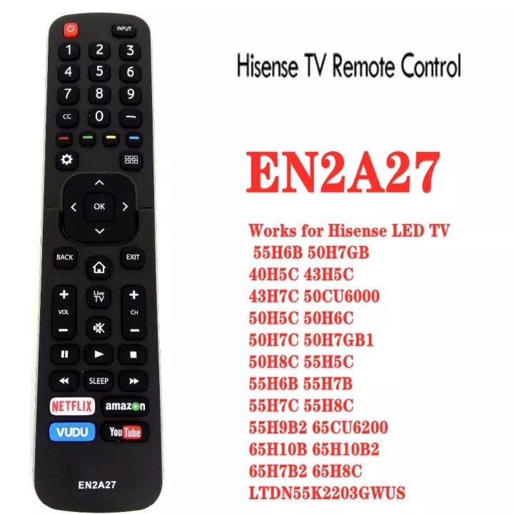 For Devant Hisense original smart TV remote control EN2BB27 EN2BB27HB ...