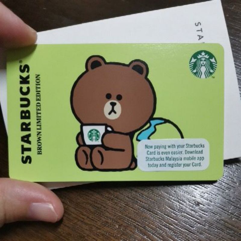 Starbucks line friend earth day card | Shopee Malaysia