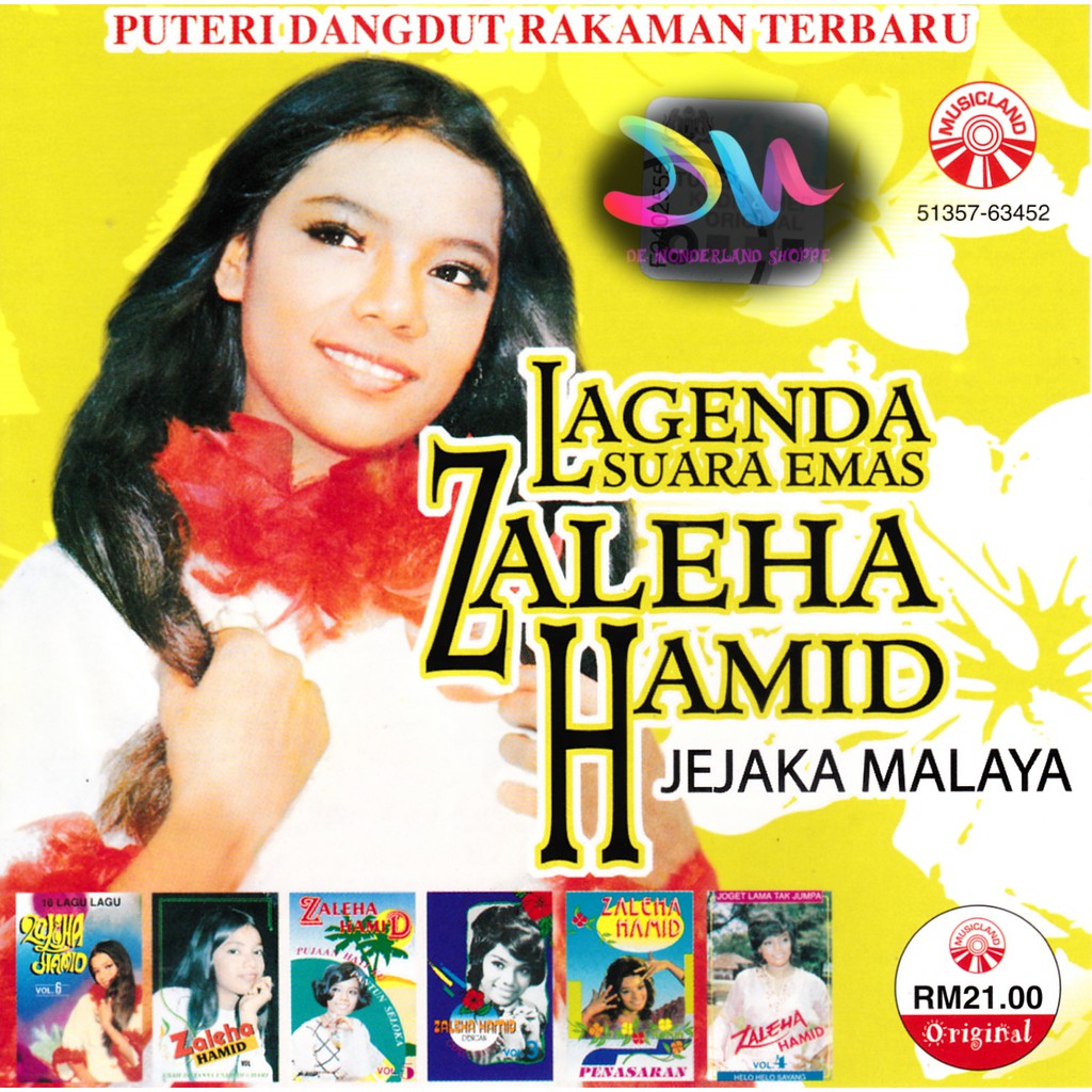 ZALEHA HAMID LAGENDA SUARA EMAS ZALEHA HAMID JEJAKA MALAYA CD SONG | Shopee Malaysia
